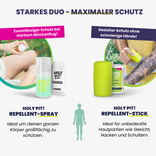 ANTI-MÜCKEN | REPELLENT-SPRAY | STARTERPACK